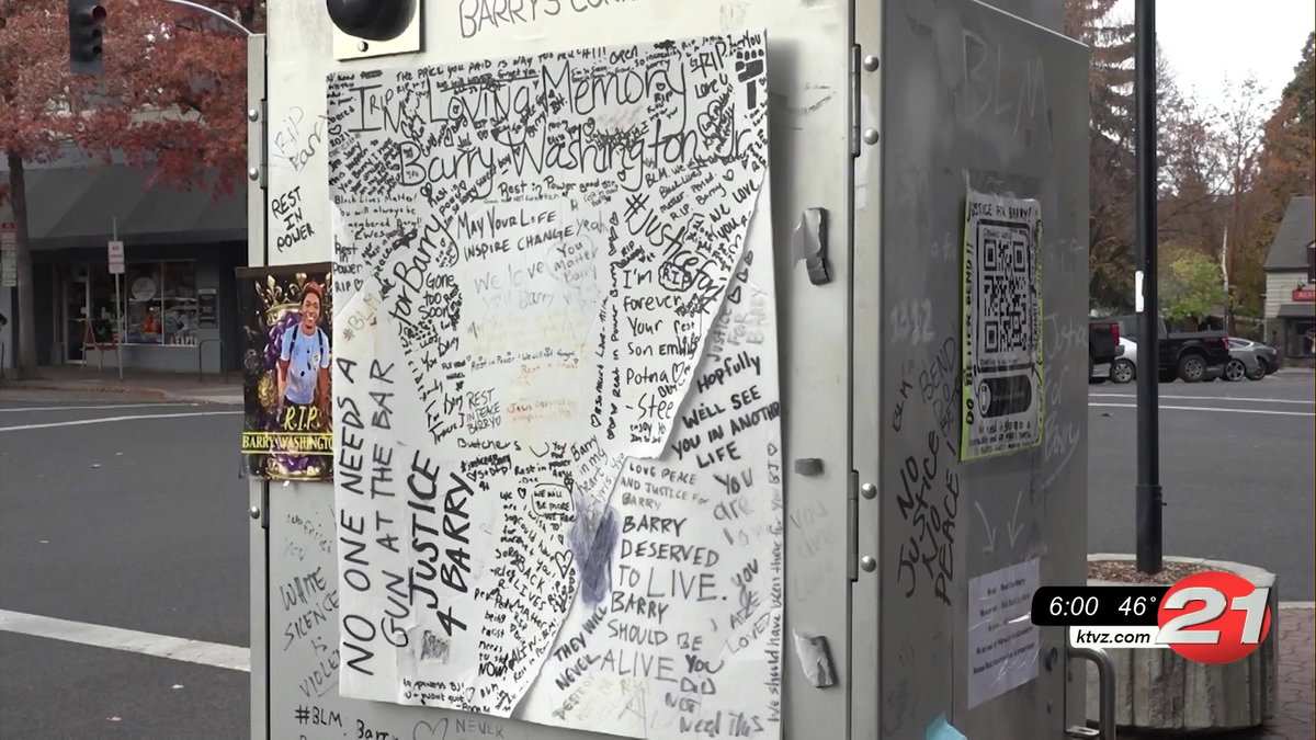 Barry Washington Jr. poster ripped; community members call for ...
